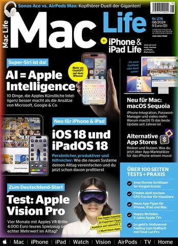 Mac Life | Nachrichten, Tipps & Tricks, Tests für Mac, iPhone, iPod und ...