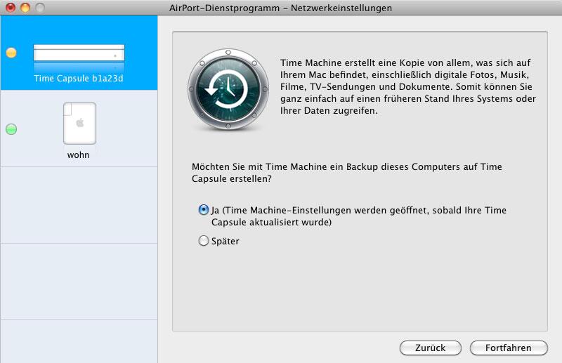 Time Capsule einrichten | Mac Life