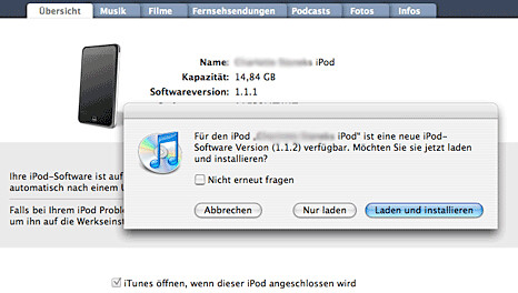 iPod touch Software 1.1.2 erhältlich | Mac Life