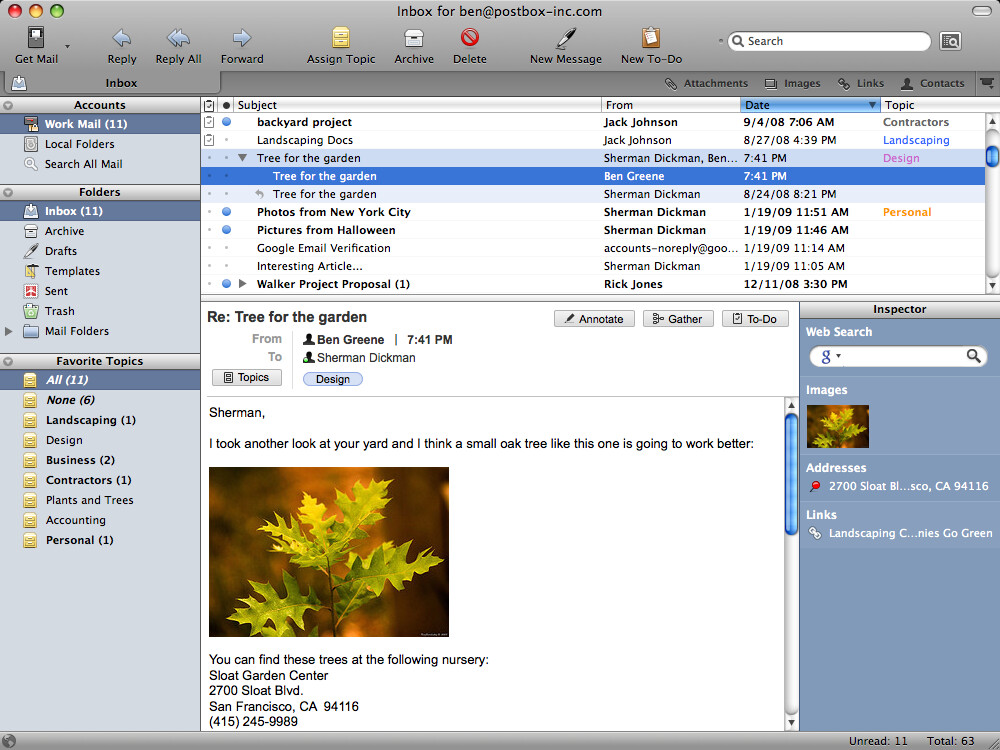 Postbox - neuer E-Mail-Client für Mac OS X | Mac Life