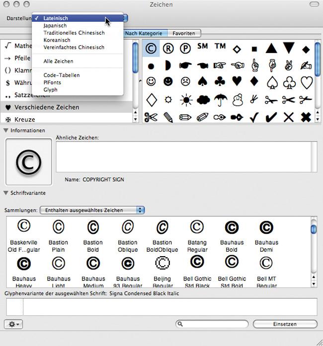 Sonderzeichen unter Mac OS X | Mac Life Sonderzeichen unter Mac OS X | Mac Life