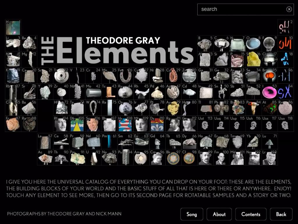 The Elements: A Visual Exploration - App - Test | Mac Life