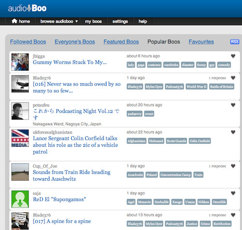 Audioboo: Die Audio-Community | Mac Life