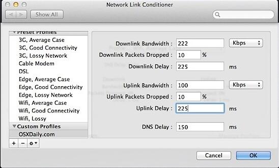Network Link Conditioner: Neues Xcode-Tool simuliert unterschiedliche Internetverbindungen | Mac ...