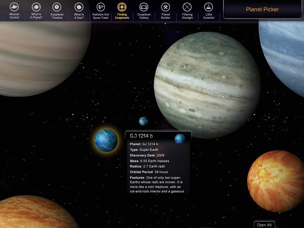 Journey to the Exoplanets - App - Test | Mac Life