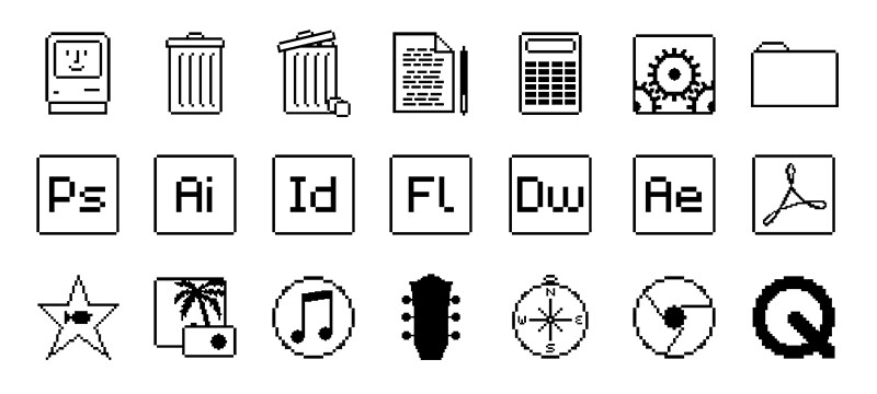 Retro-Mac: Die etwas anderen Wallpaper und Icons | Mac Life