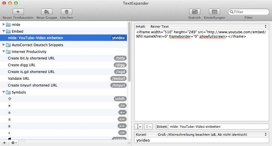Mac-App-Tipp: TextExpander 4, Luxus-Textbausteine unter Mac OS X | Mac Life