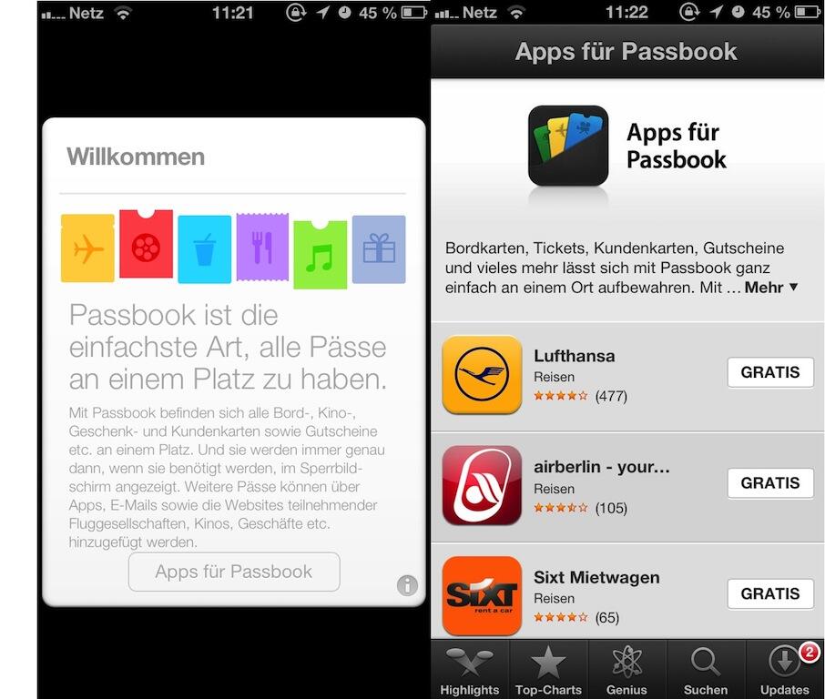 iOS 6.1 gestaltet das Finden von Passbook-Apps einfacher | Mac Life