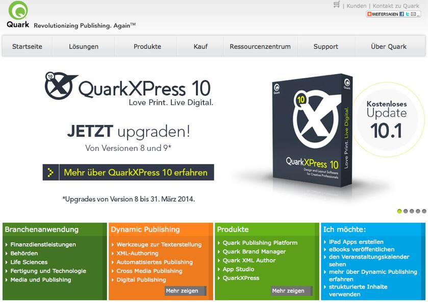QuarkXPress 10.1 veröffentlicht: Kostenloses Update bringt mehr ...
