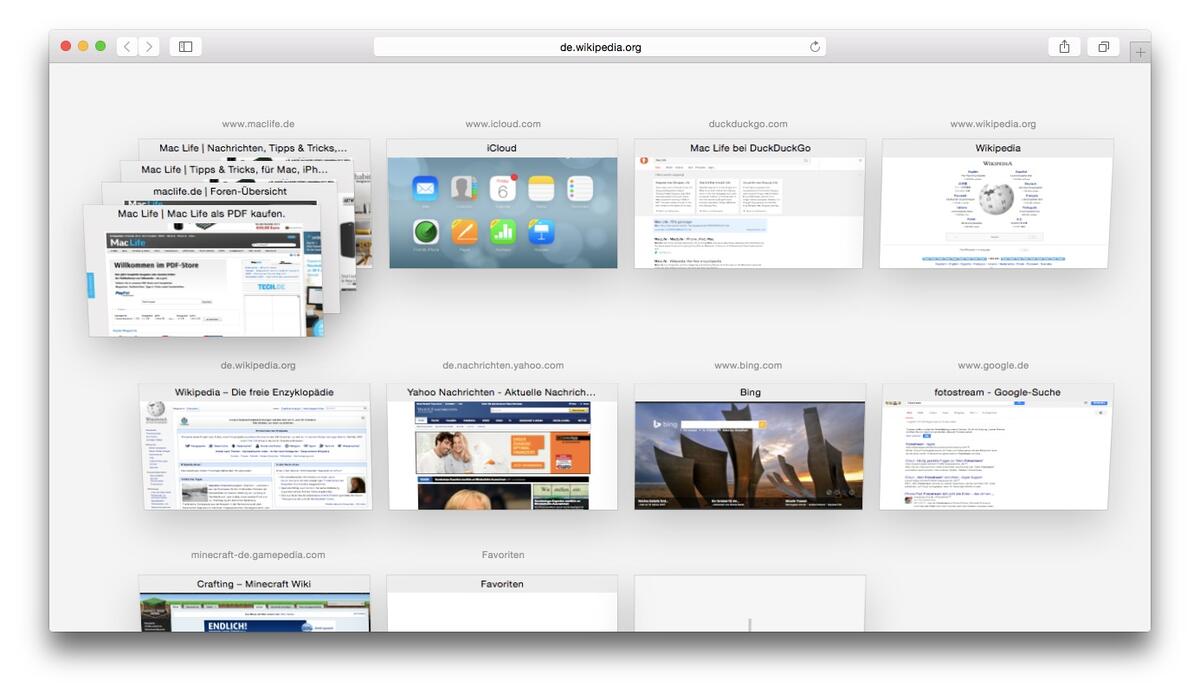 OS X Yosemite: Das bringt Safari 8 | Mac Life