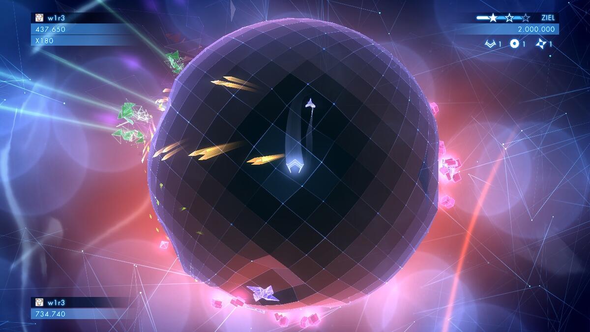 Arcade-Action-Spiel Geometry Wars 3 – Dimensions im Test: Nostalgische ...