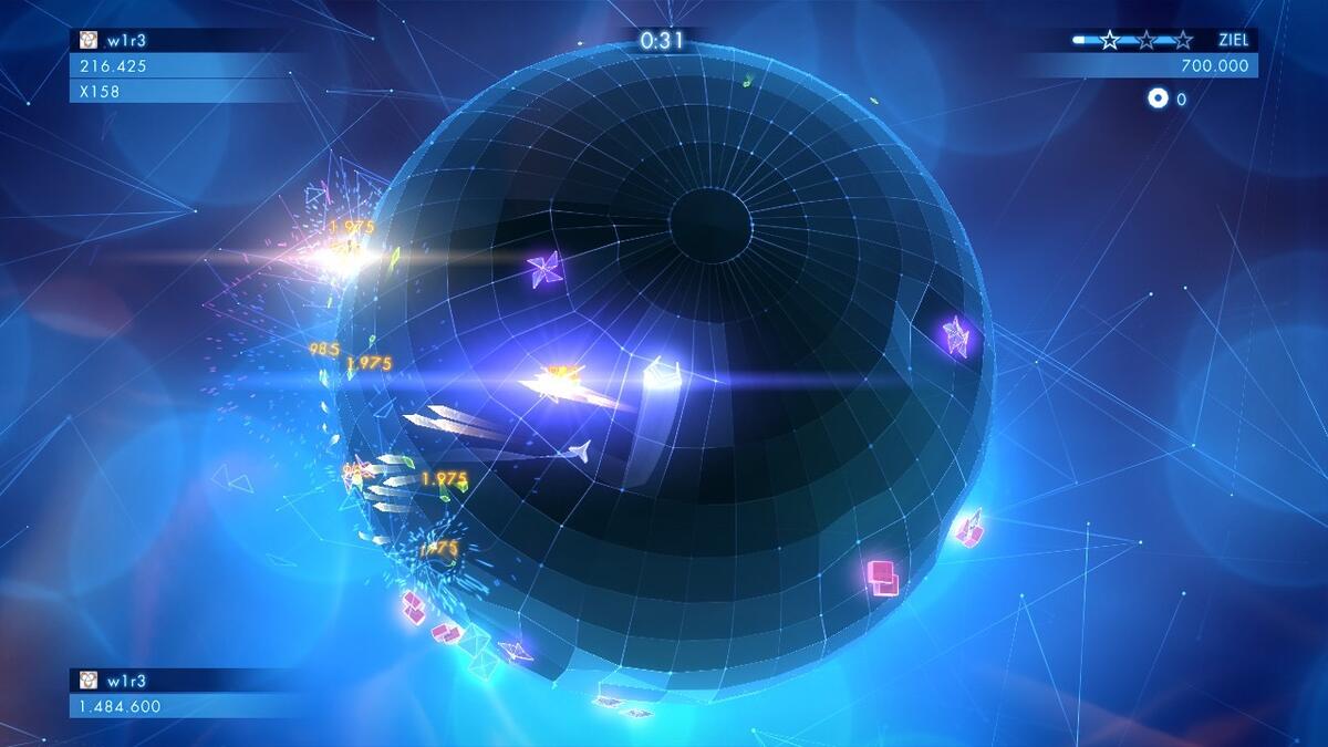 Arcade-Action-Spiel Geometry Wars 3 – Dimensions im Test: Nostalgische ...