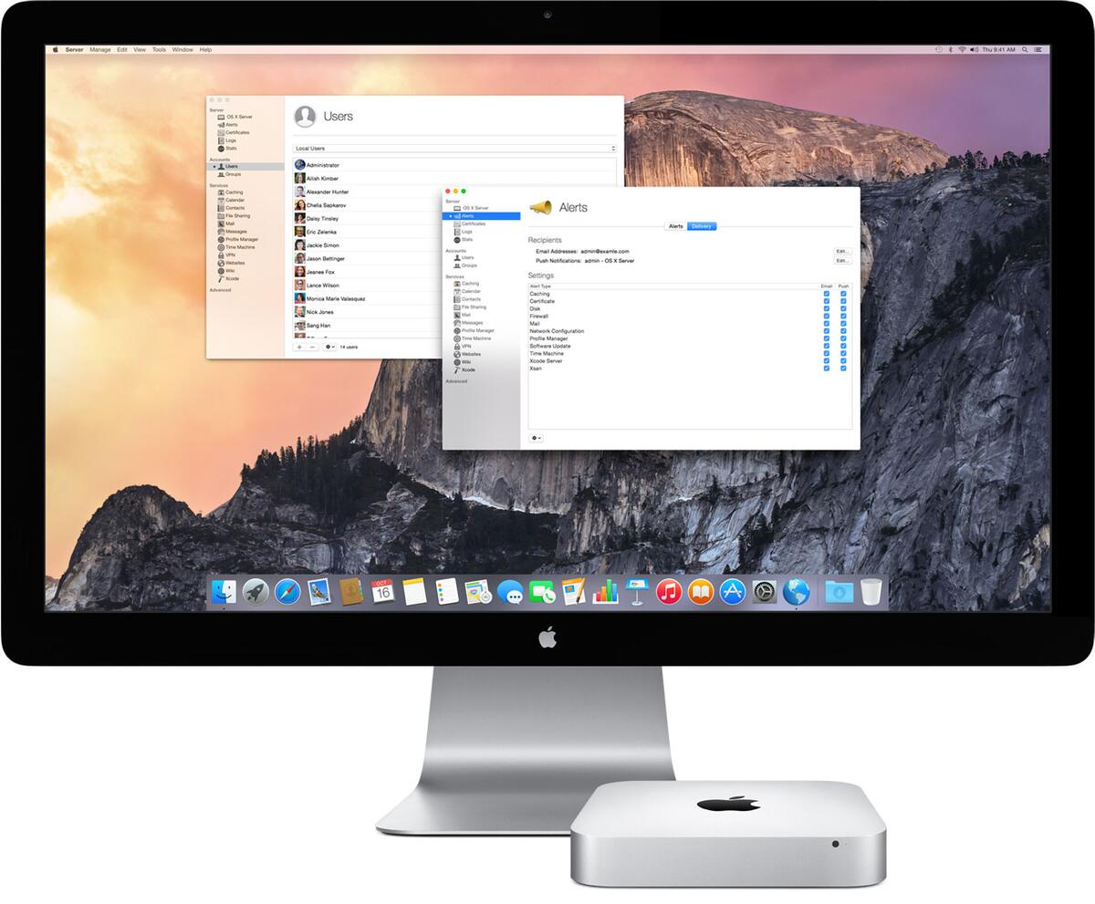 OS X 10.10 Yosemite Server-Edition: Von Daten teilen bis hin zu Backup ...