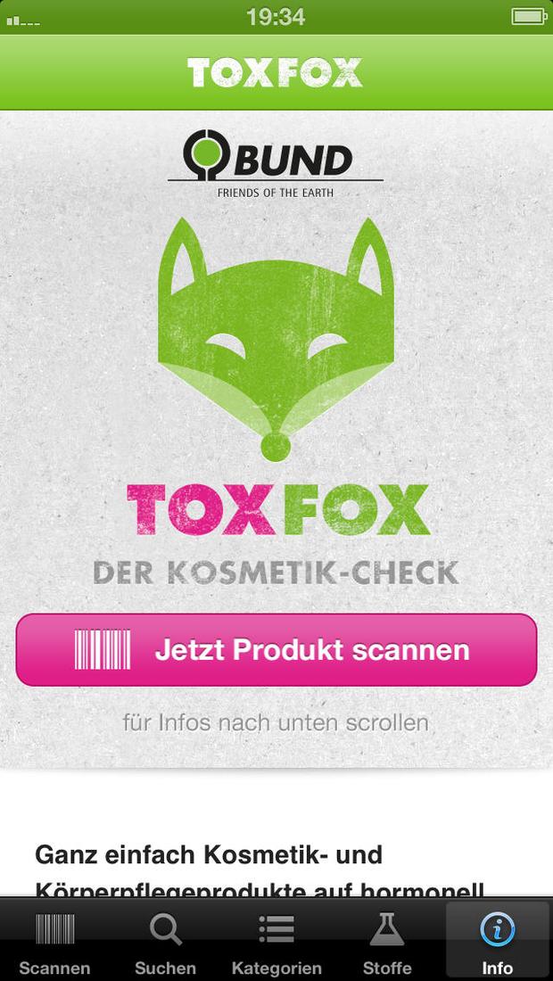 ToxFox: App weist auf schädliche Zusatzstoffe in Kosmetika hin ...