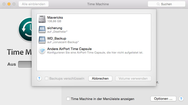 OS X Yosemite: Time Machine-Backup einrichten | Mac Life