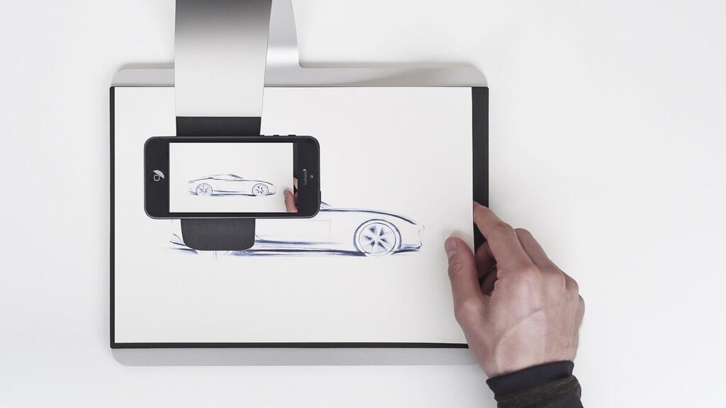 ScanPad iPhone-Halterung zum Scannen von Vorlagen | Mac Life