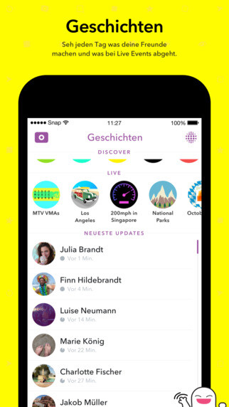Neue Snapchat-App mit besserem Video- und Voice-Chat | Mac Life