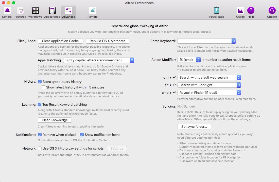 Alfred 3 - das Produktivitäts-Tool sticht Spotlight aus | Mac Life