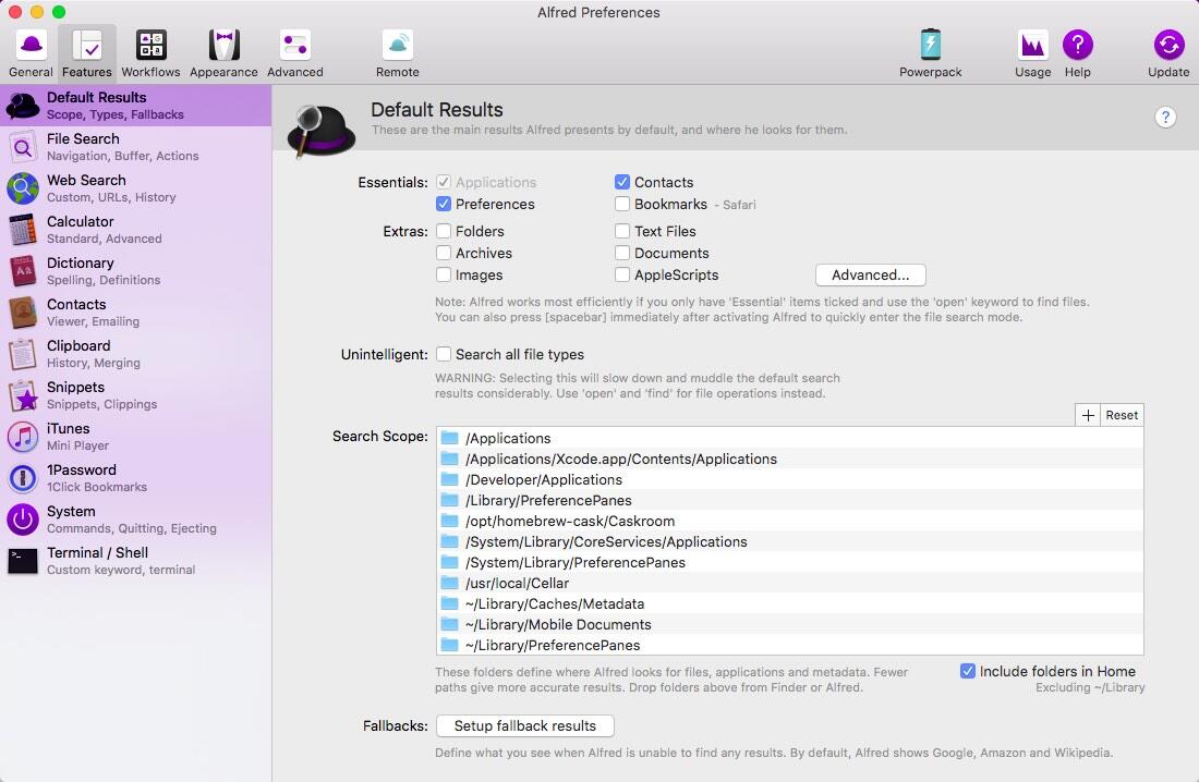Alfred 3 - das Produktivitäts-Tool sticht Spotlight aus | Mac Life