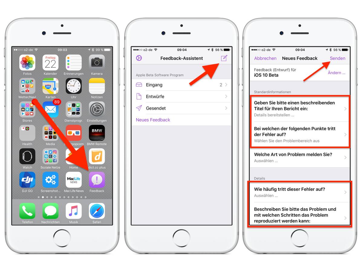 iOS 10 Bugs an Apple melden - so einfach geht's | Mac Life