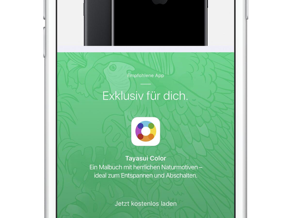 Tayasui Color: Kostenlose Malbuch-App über die Apple Store App erhalten ...