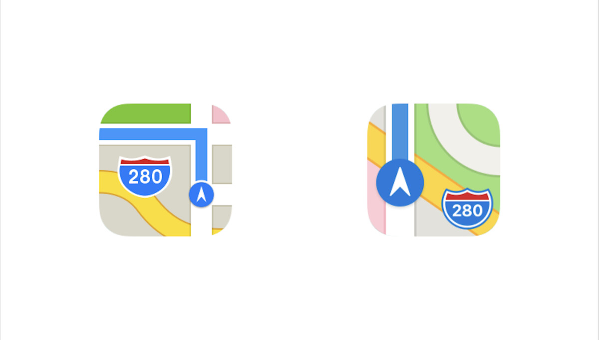 iOS 11 Beta: Icon für Karten-App in iOS-Beta mit Apple-Ufo | Mac Life