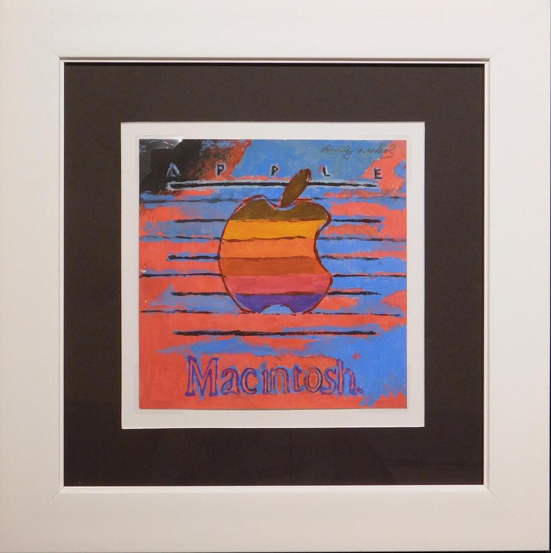 Für Kunstfreunde: „Apple Macintosh” von Andy Warhol wird versteigert ...