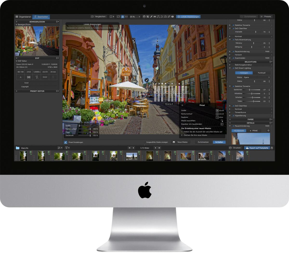 DxO PhotoLab im Test: Bildbearbeitung für Profis | Mac Life