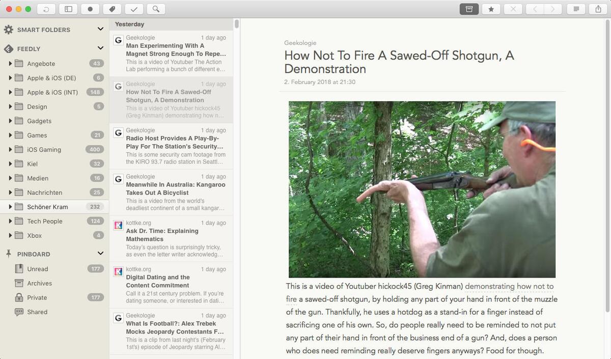 Nachrichten im Gratisabo: Die besten Newsreader für Mac, iPad und ...