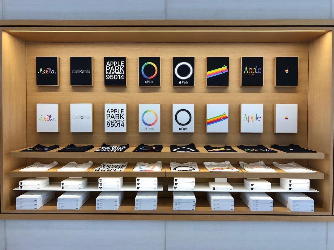 Voll Retro im Apple Store: Apple verkauft T-Shirts | Mac Life