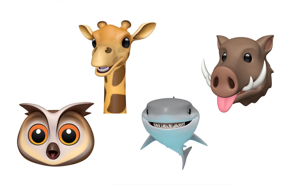 iOS 12.2 bringt neue Animojis: Giraffe, Wildschwein, Hai und Eule | Mac ...
