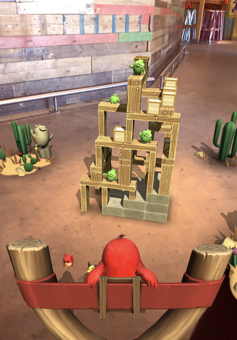 Angry Birds AR: Isle of Pigs Review: Der AR-Shooter im Test | Mac Life