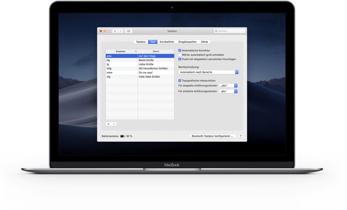 Anleitung: Schneller schreiben mit Textbausteinen am Mac | Mac Life
