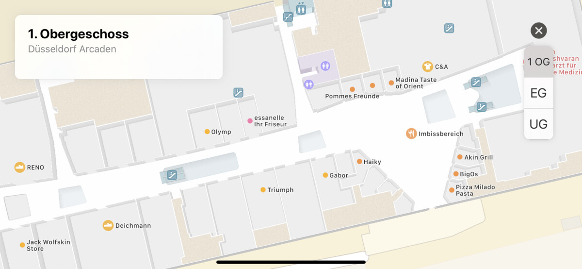 Apple Maps mit neuen Indoor-Karten für deutsche Einkaufszentren | Mac Life