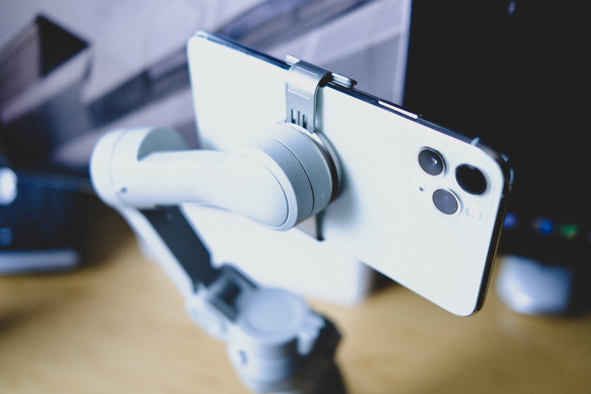 Im Test DJI Osmo Mobile 4 OM 4 neues Smartphone Gimbal ausprobiert Mac Life