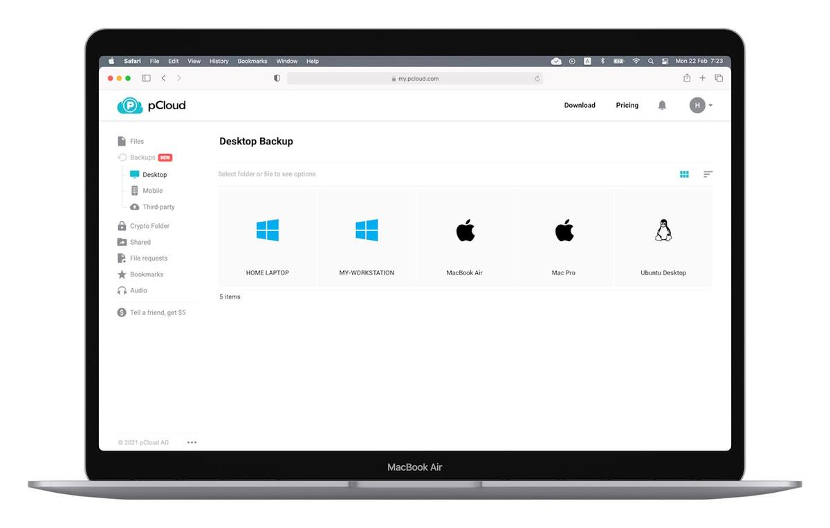 Mit pCloud die eigenen Daten sichern und Backups machen | Mac Life