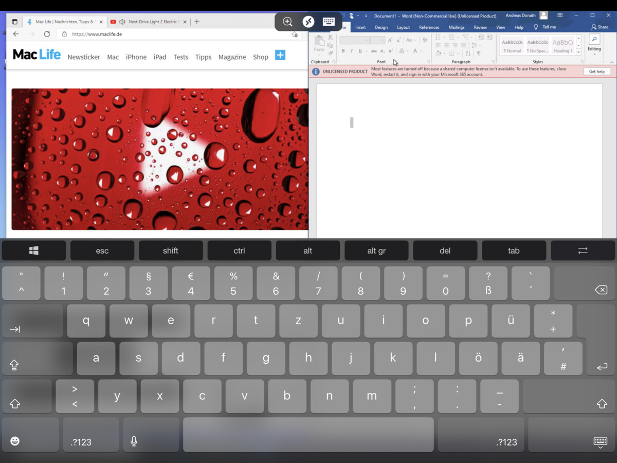 Windows 365 im Test: So flüssig läuft Windows auf dem iPad | Mac Life