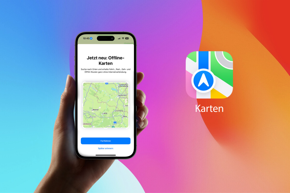 iOS 17: Kartenmaterial in Apple Karten herunterladen – so geht's | Mac Life