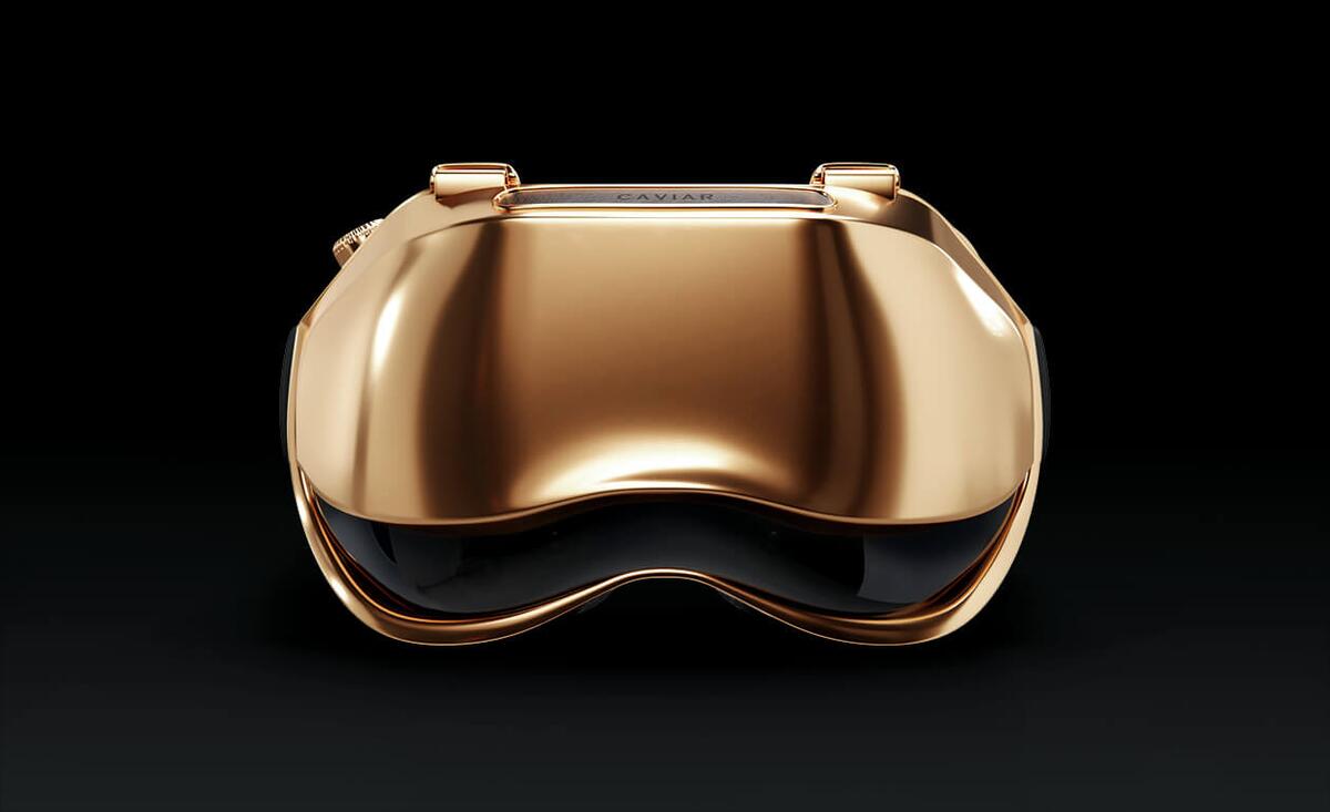 Caviar präsentiert Vision Pro mit 18 Karat Gold für 39.900 Dollar | Mac ...