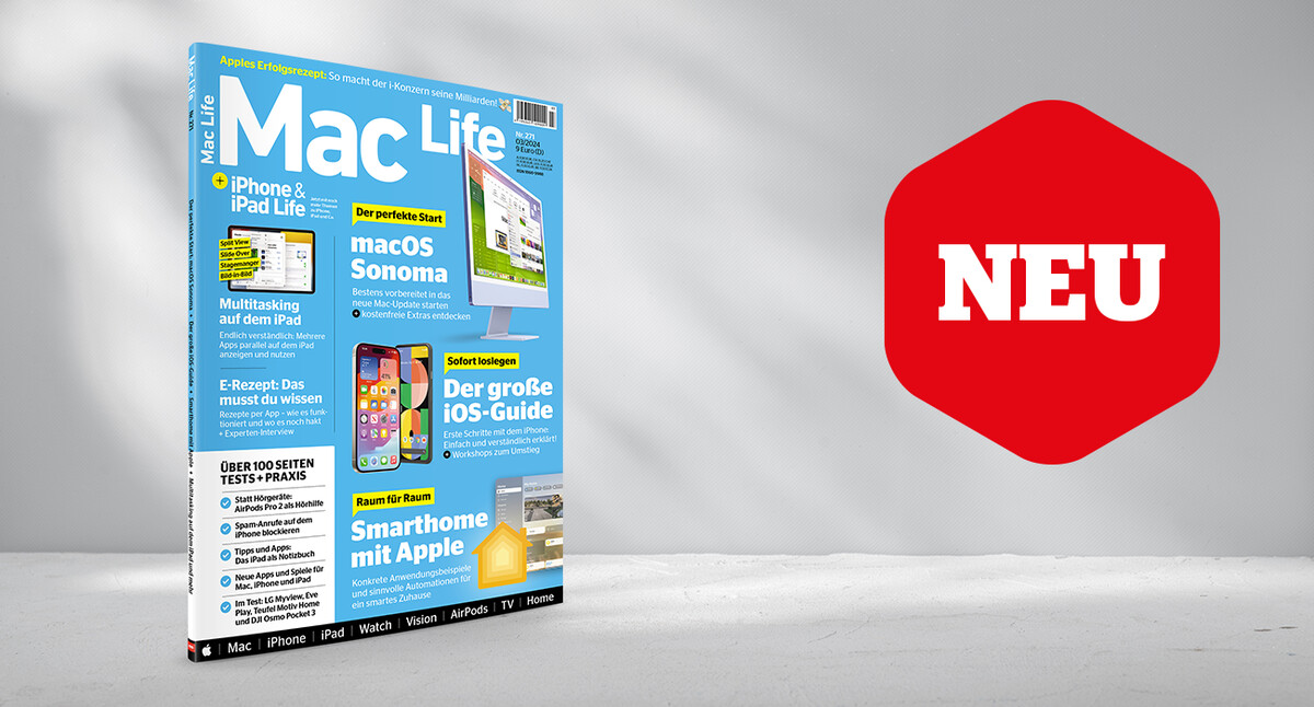 Die neue Mac Life 03/2024 ist da: Tipps für den Ein- und Umstieg zum ...