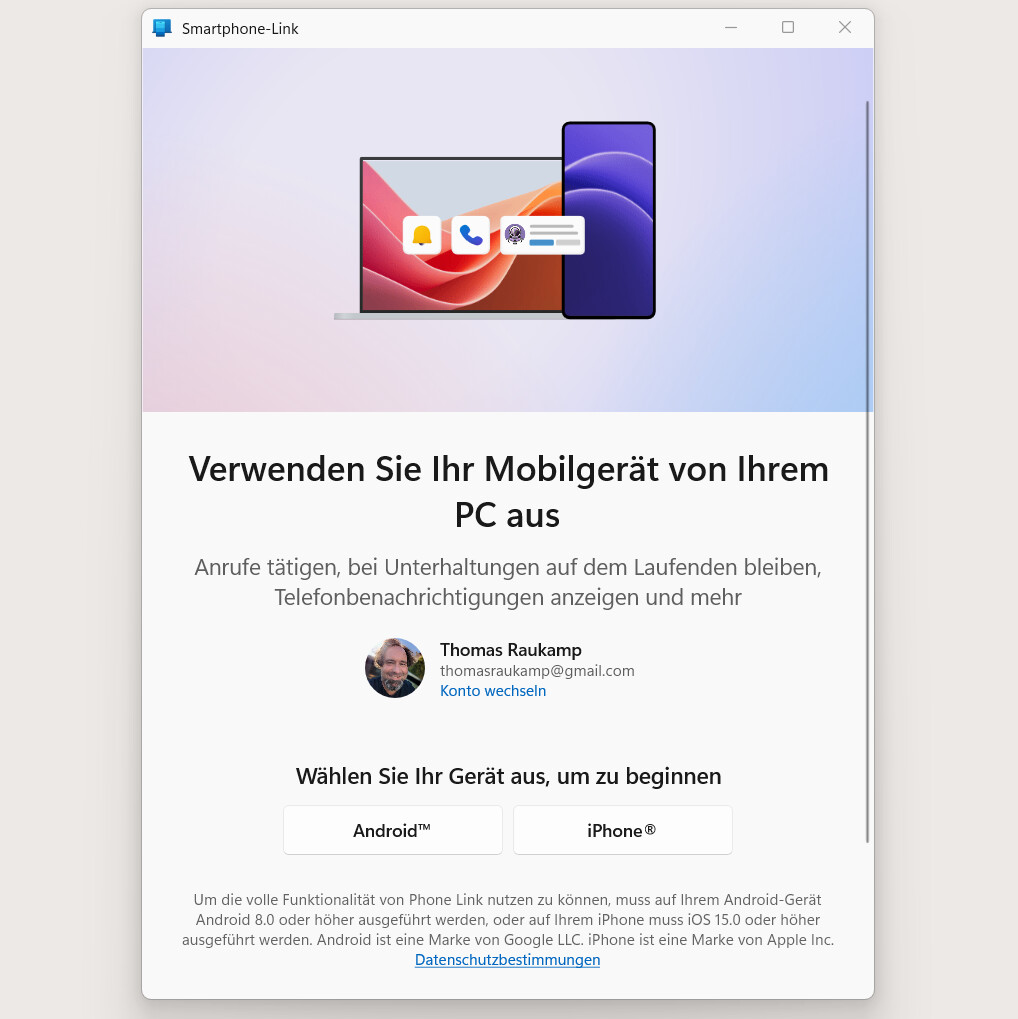 Microsoft Smartphone-Link: iPhone mit PC verlinken | Mac Life
