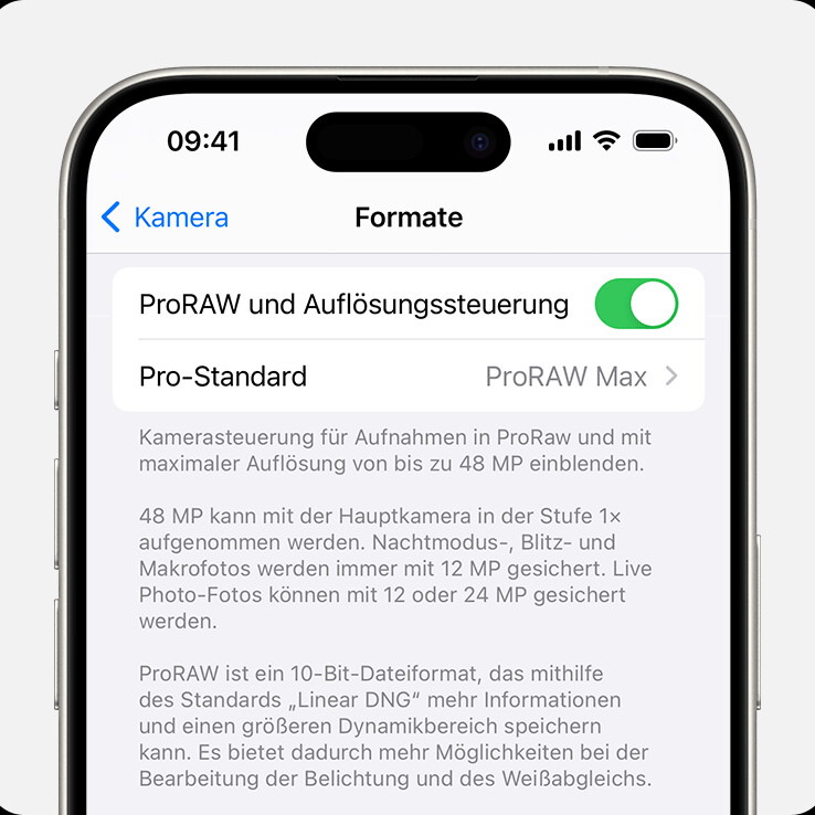 iPhone RAW & ProRAW: So aktivierst du den Profi-Fotomodus | Mac Life