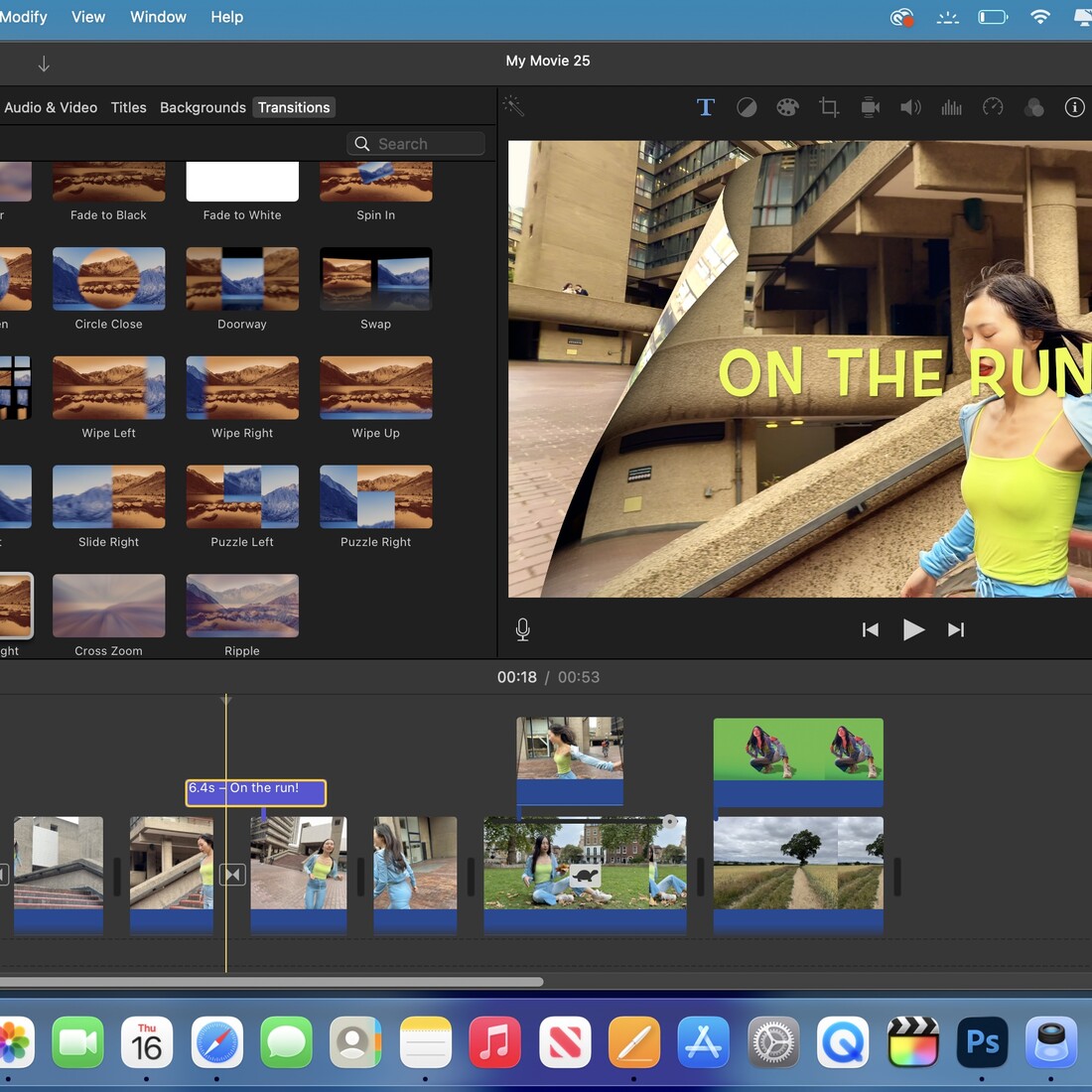 iMovie-Workshop: Erweiterte Schnittfunktionen, Titel & Übergänge | Mac Life