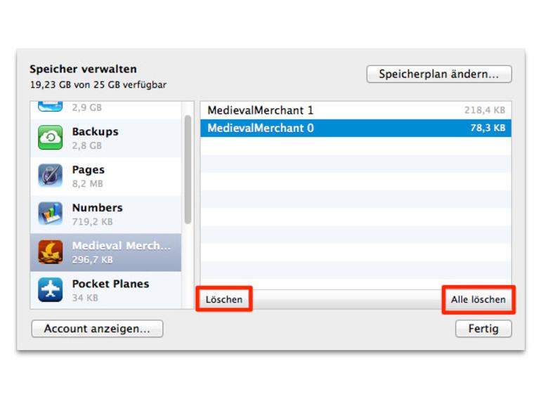 Daten aus der iCloud löschen | Mac Life