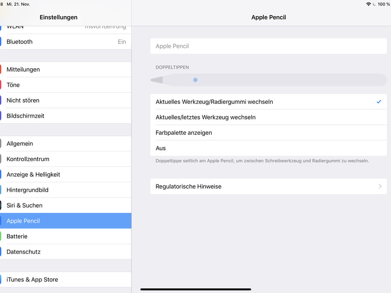 Apple Pencil 2: So passen Sie die Touch-Gesten an | Mac Life Apple Pencil 2: So passen Sie die Touch-Gesten an | Mac Life