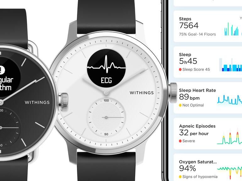 Withings Scanwatch: Hybrid-Smartwatch mit EKG | Mac Life Withings Scanwatch: Hybrid-Smartwatch mit EKG | Mac Life