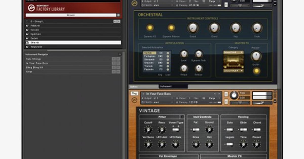 Test: Native Instruments Kontakt 4 | Mac Life