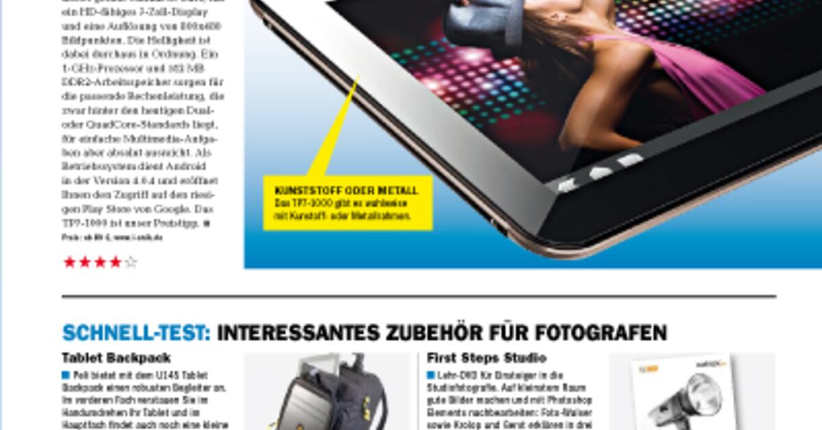 Tablet für Sparfüchse: Schnelltest i-onik TP7-1000 | Mac Life