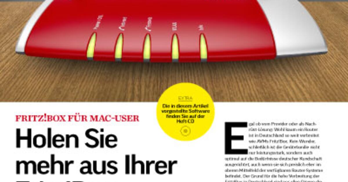 Fritz!Box für Mac-User | Mac Life