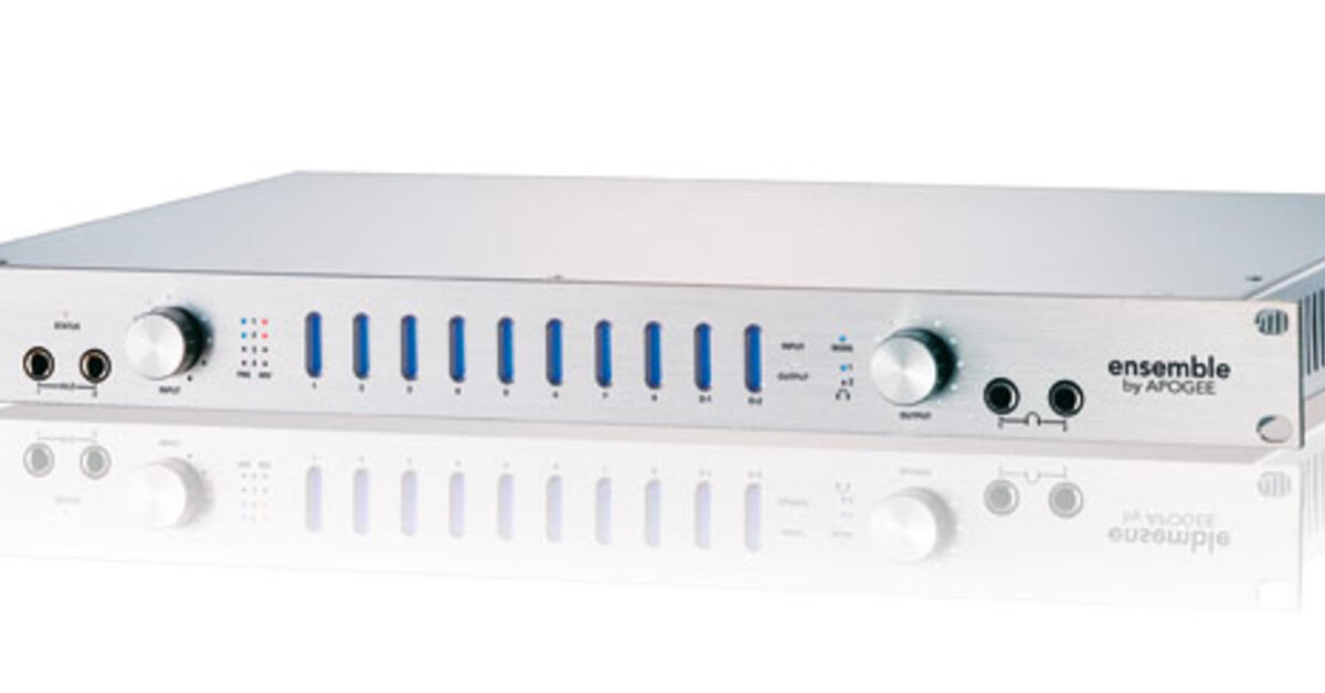 Apogee Ensemble | Mac Life